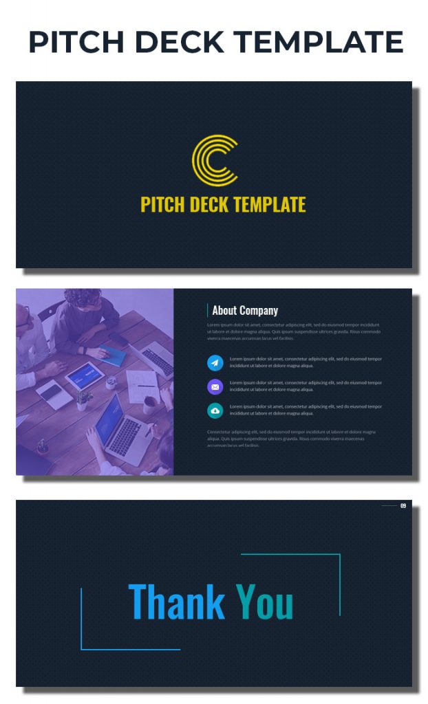 10+ Pitch Deck free psd template | shop fresh